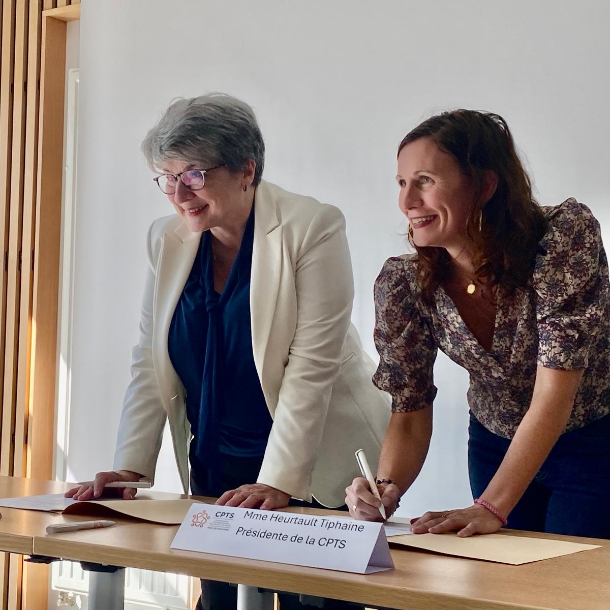 Signature convention de partenariat CPTS/CHNM – Pôle Santé Libéral du ...